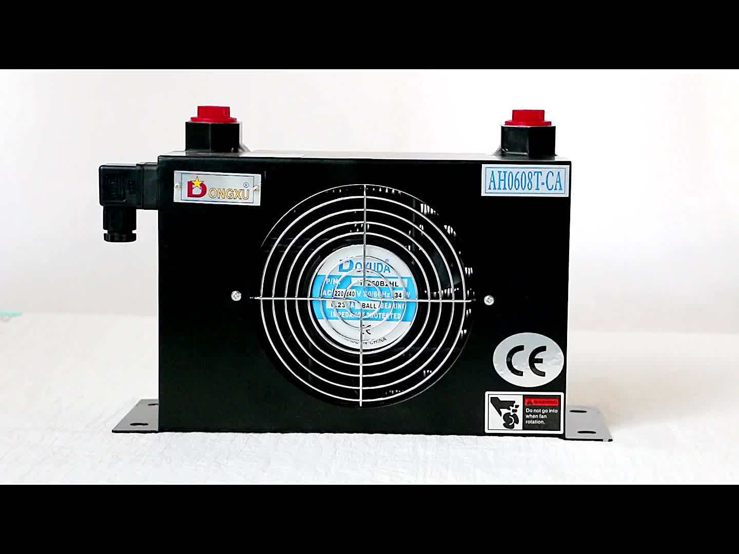 Universal Machine Aluminum Mini Air To Water Heat Exchanger With Fan ...