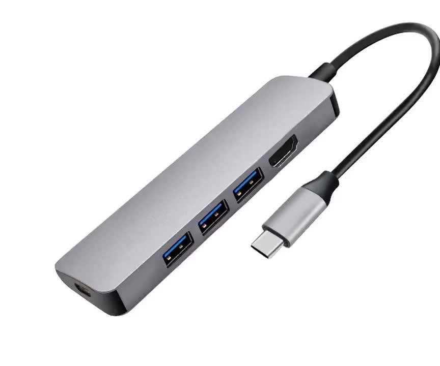 High Quality New Products 6 In 1 Type C 3.1 Usb C Hubs To Hdmi 2*usb 3. ...