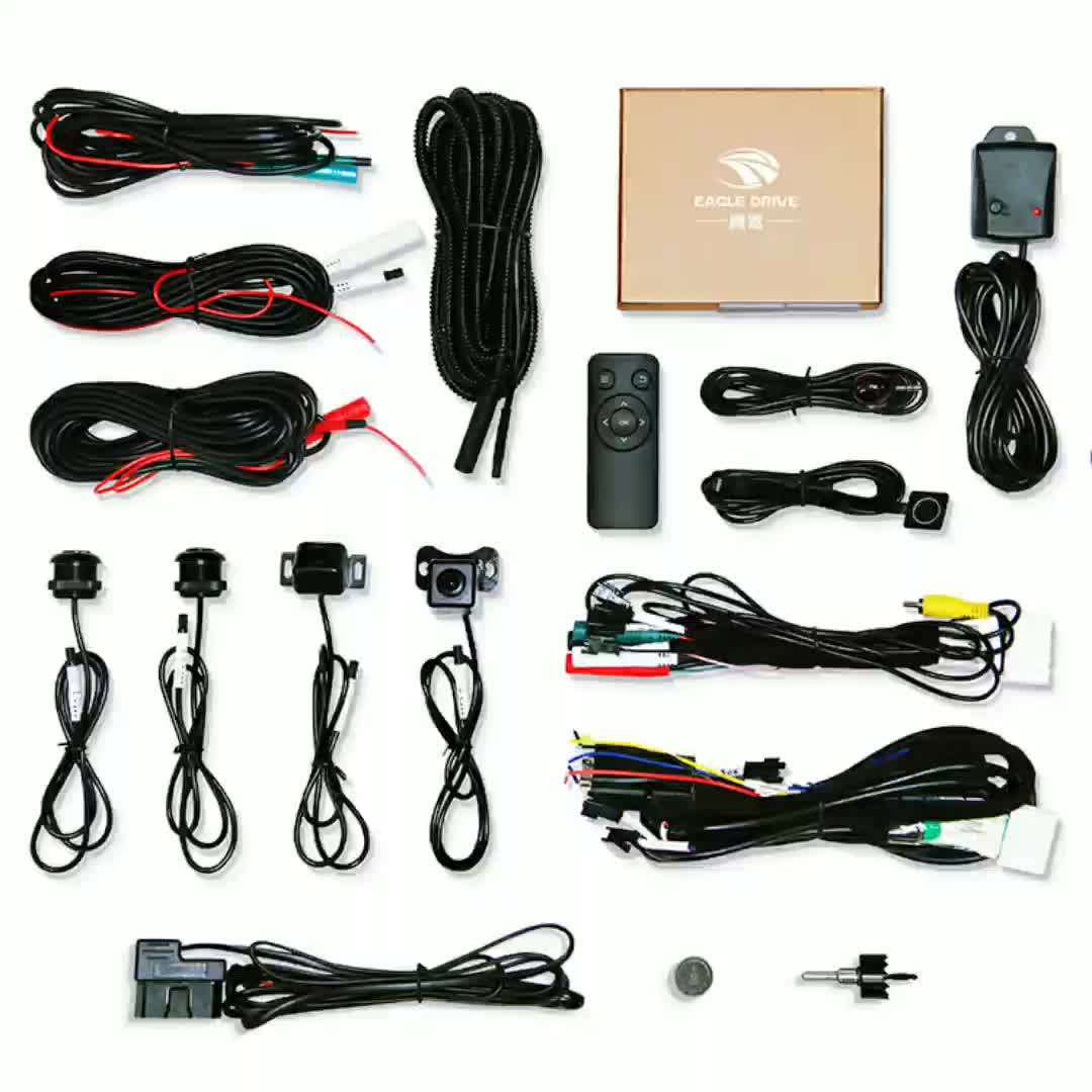 Very Clear 4 Channels Night Vision 360 Avm Around View Monitor Bird ...
