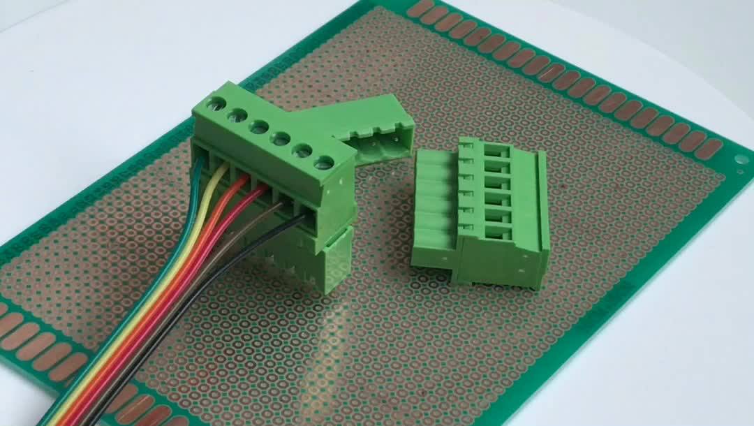 5.08mm Pitch Vertical Pcb Pluggable Terminal Block Male And Female ...