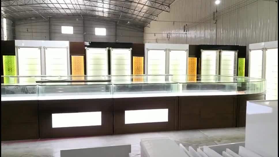 Wooden Tobacco Shop Cabinet Cbd Display Case Vape Shop Display Stand ...