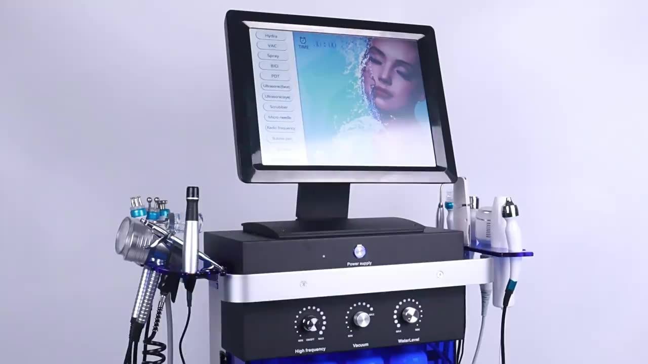 Hot Selling Aqua Peel Up Oxygen Hydra Deep Cleaning Facial Machine ...