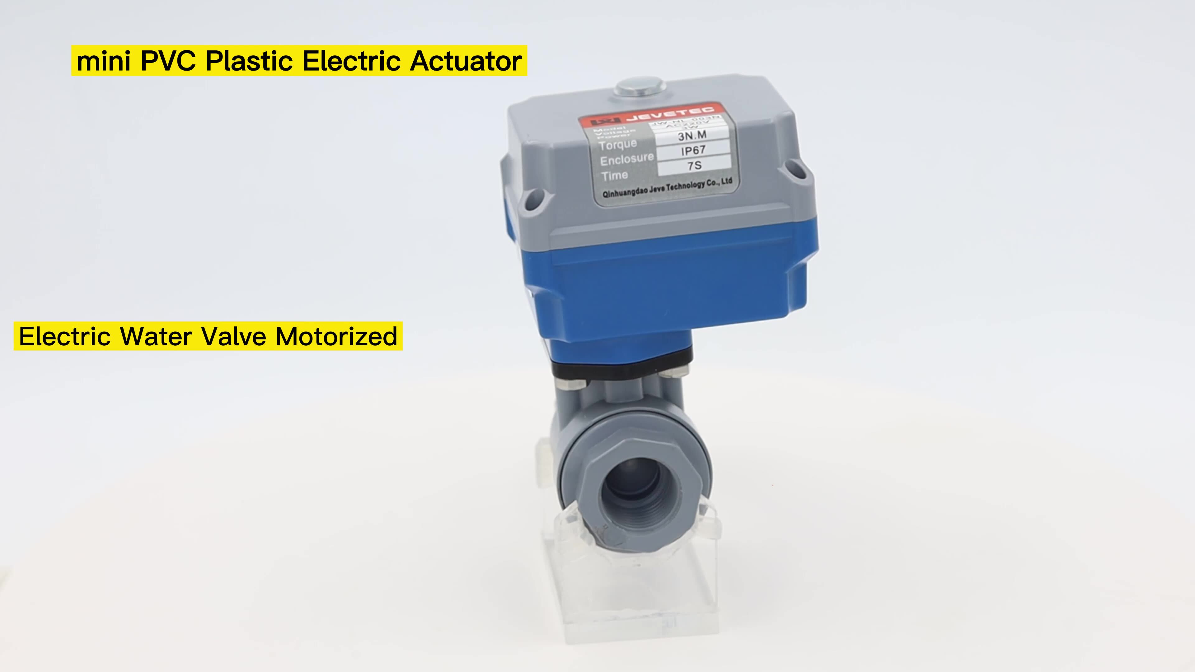 Dn15 Three Lines And One Control Upvc Epdm Mini Electric Water 2way ...