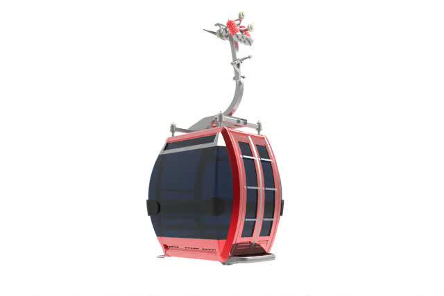 Detachable Clamp Ropeway Ropeway Fixed Grip Type Pulsatile ...