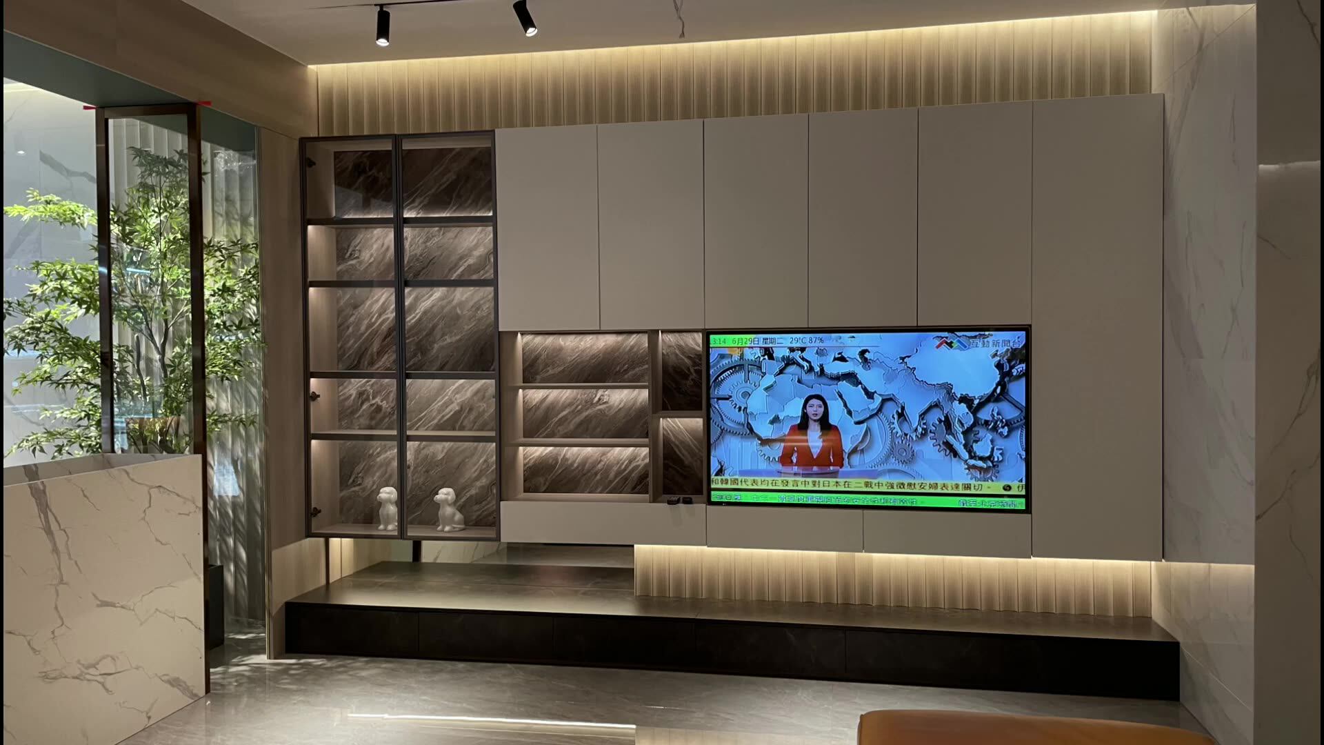 Pvc Ubin Langit-langit Plastik Panel Dinding Interior Persegi Panjang ...