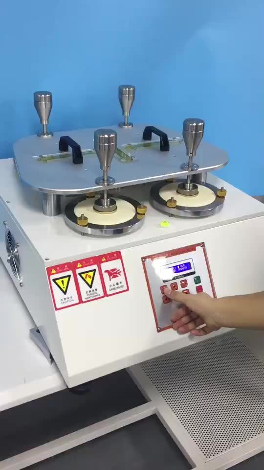 Iso 12945 2 Martindale Abrasion Test Equipment Pilling Test Equipment ...