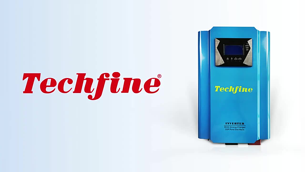 Techfine Solar Inverter 1kw 3kw 5kw 5000w 10kw Techfine Hybrid Off Grid ...
