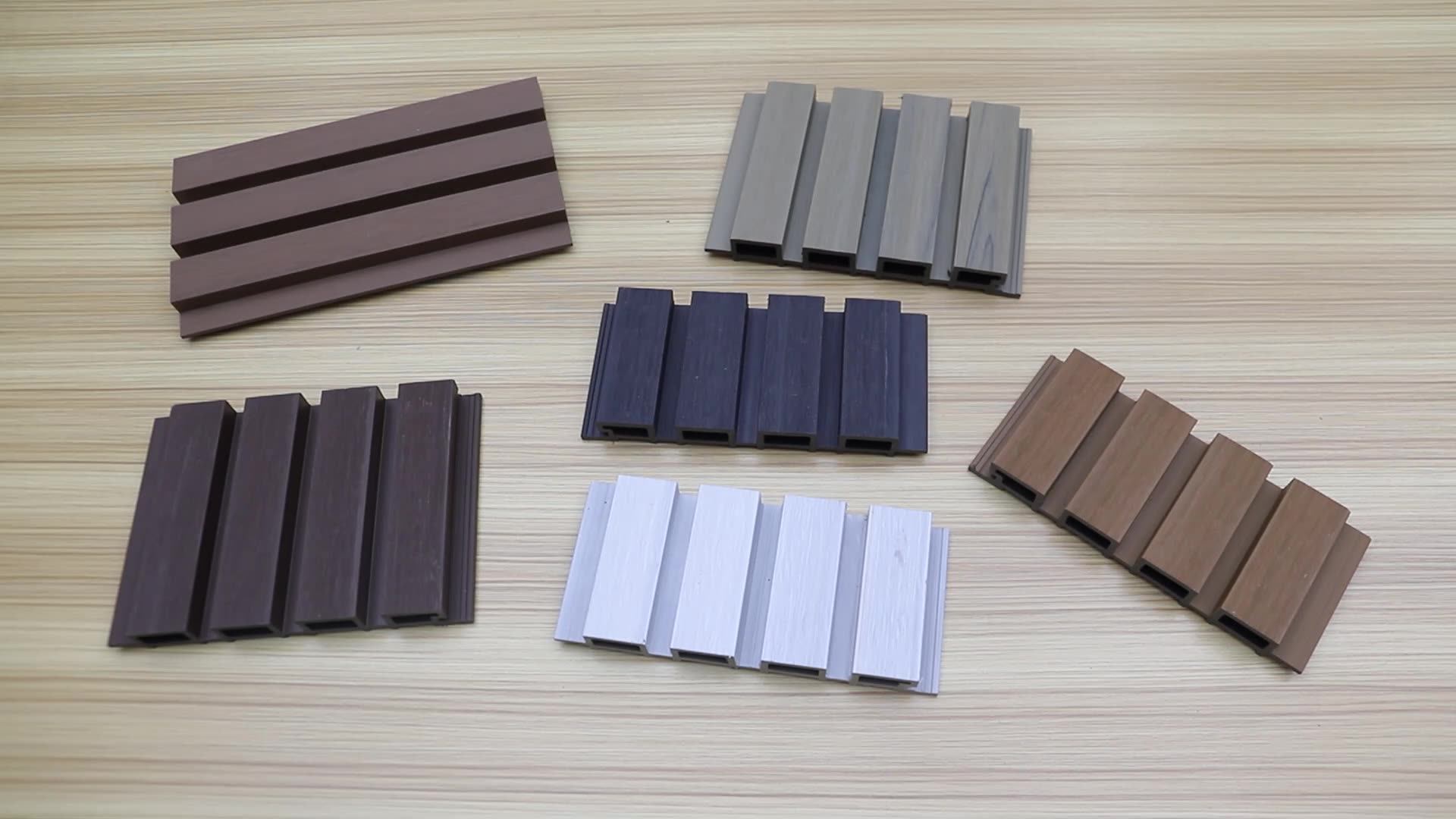 Facades Siding Co-extrusion External Cladding Outdoor Wood Plastic ...