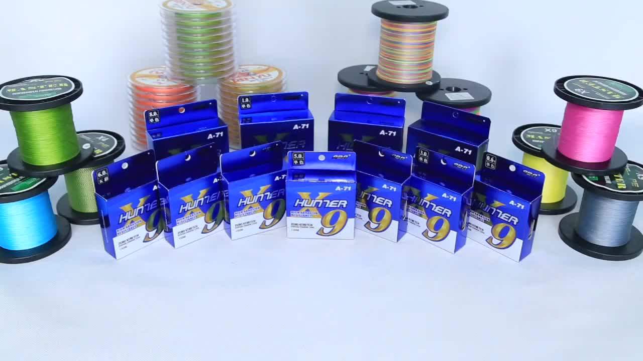 Super Strength 300m Japan Fishing Long Line 9 Strand Pe Braided ...