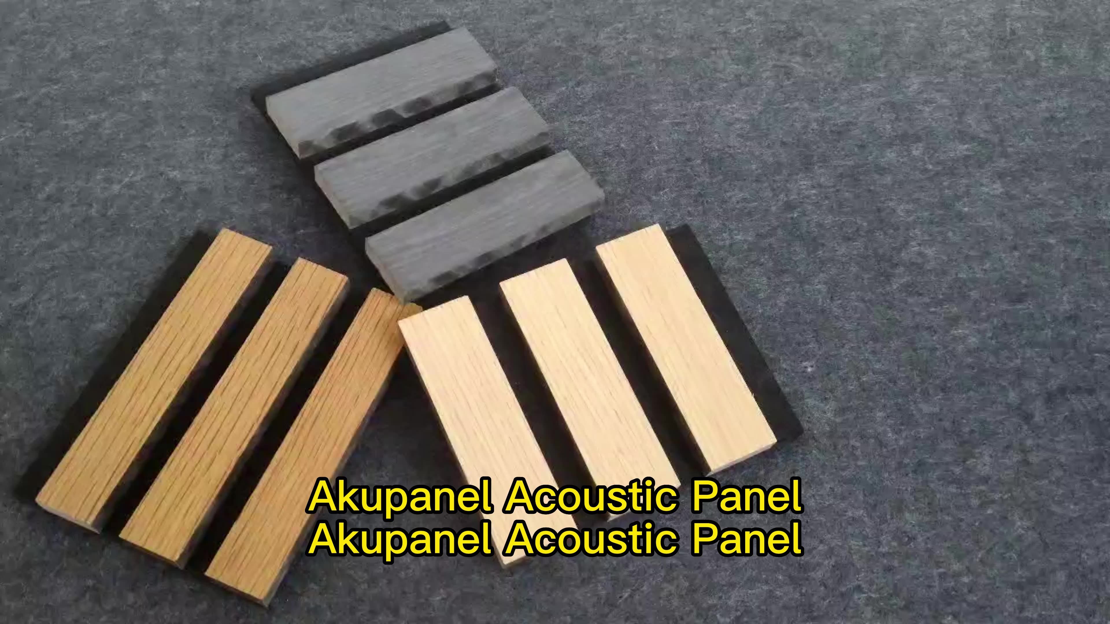 Environmentally Friendli Akupanel Acoustic Sound Proof Panel Slotted ...