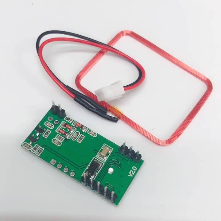 125khz Rfid Reader Module Rdm6300 Uart Output Access Control System ...