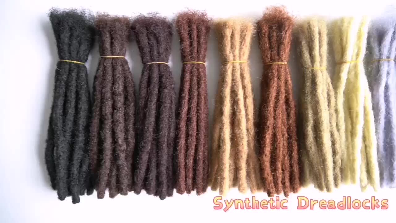 Multicolor Dreads Faux Loc Cheap Long Soft Crochet Dreads Locks Braids ...