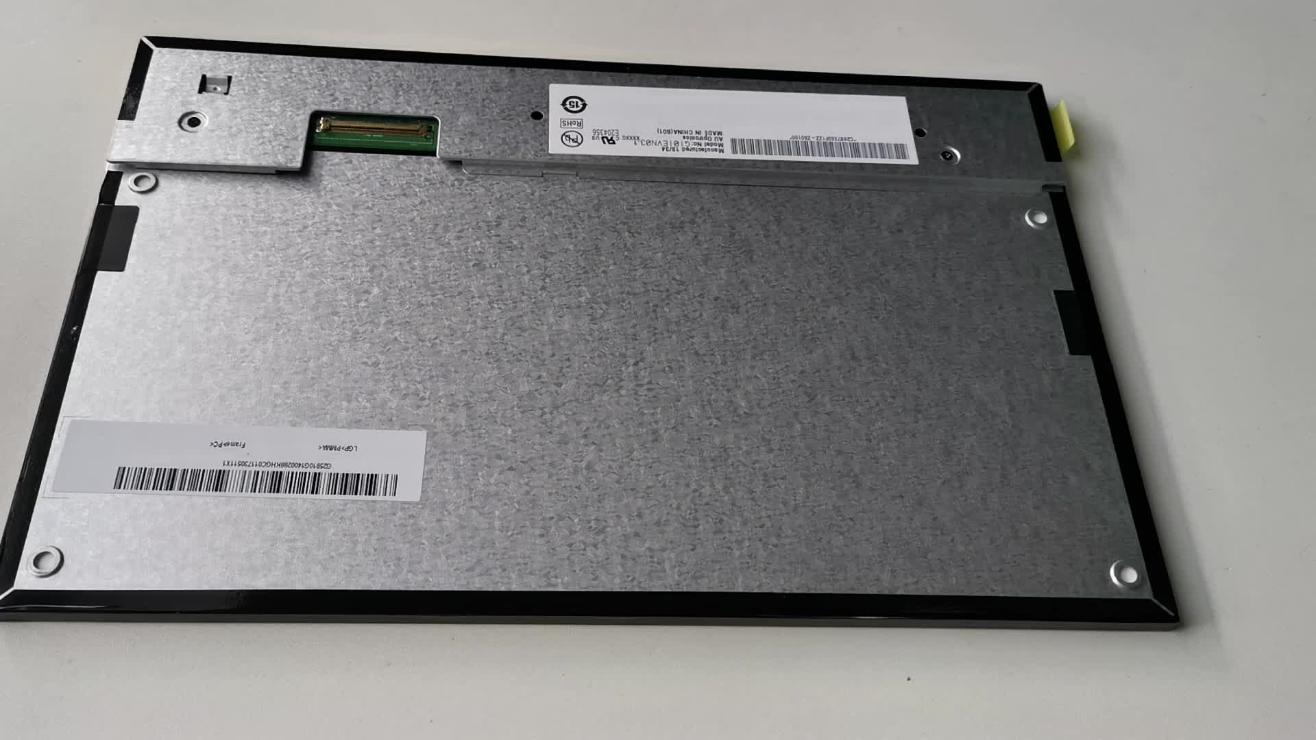 G101evn03.1 Auo 1000nits Sunlight Readable Lvds 40 Pin 10.1 Inch Tft Lcd Panel Ips - Buy 10.1 ...