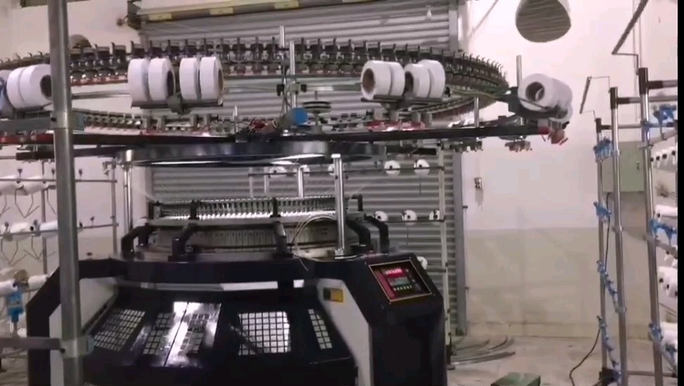 High Production High Speed Single Jersey T Shirt Fabric Knitting ...