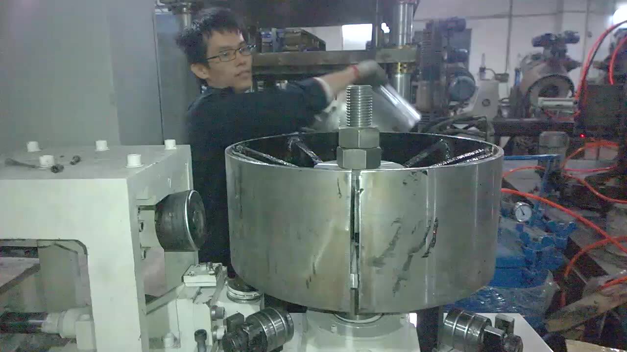 Hydraulic Flange Spinning Machine Automatic Flanging Bending Machine ...