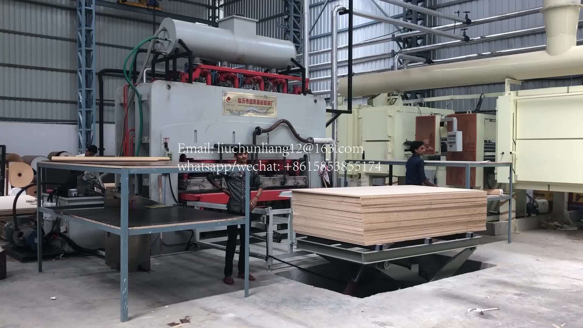 Heavy Duty Hot Press Melamine Laminating Machine - Buy Hot Press ...