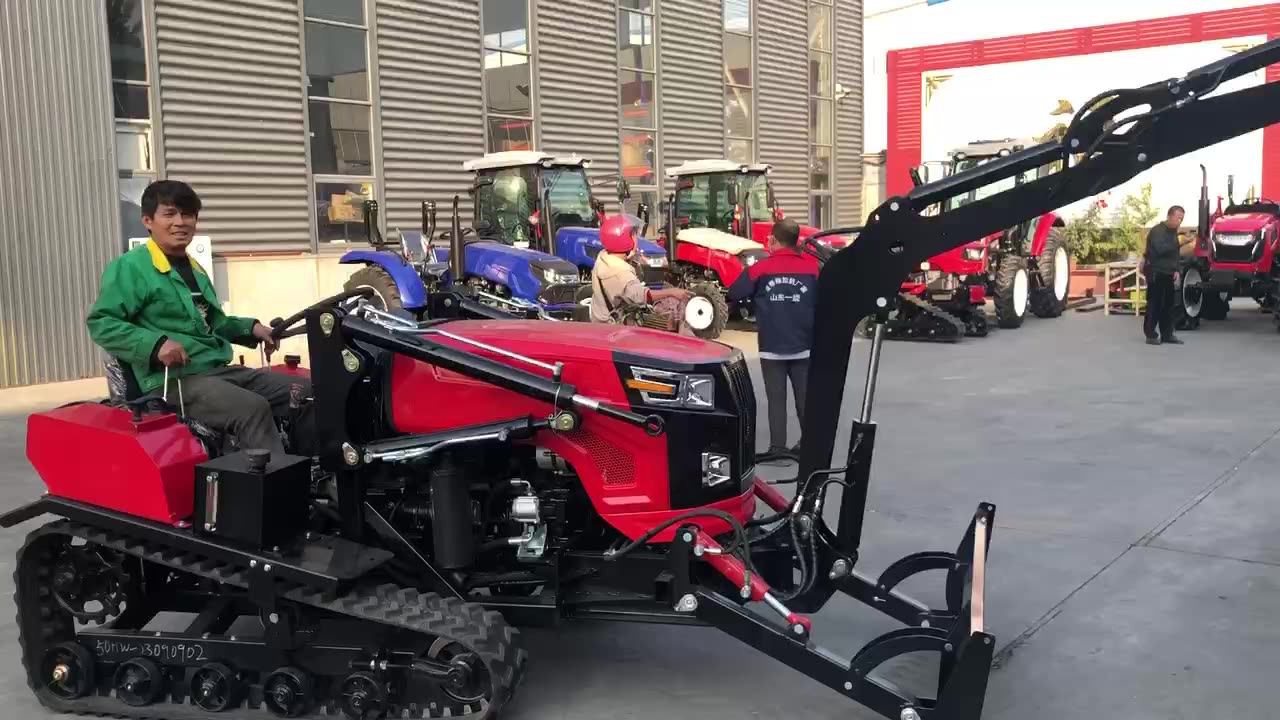 Chinese Mini Crawler Tractor Mini 25hp 35hp 40hp Cultivators Mini ...