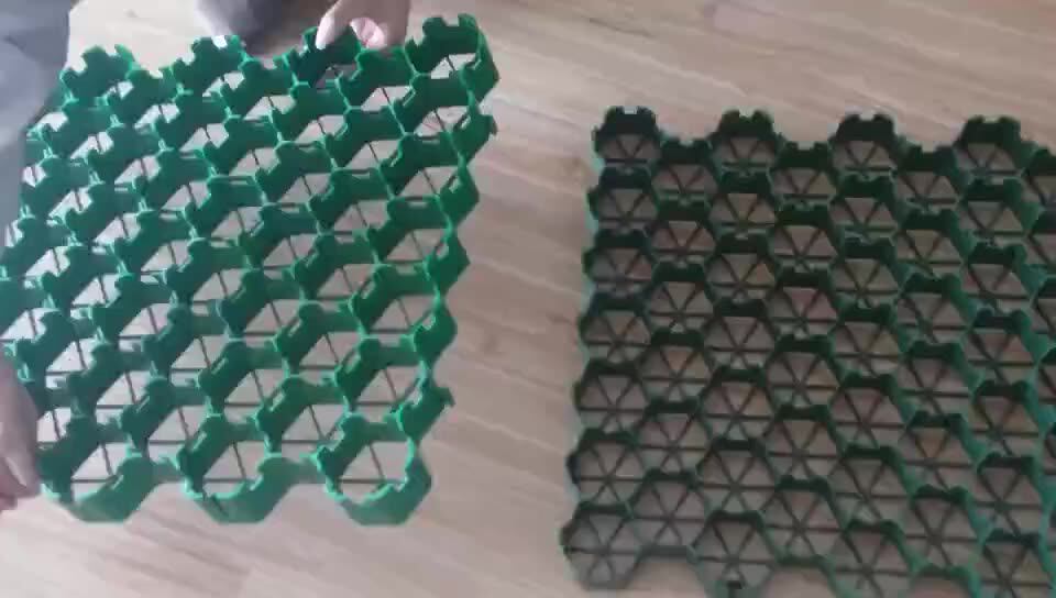 Eco Parking 48mm Height Plastic Grids Grass Reinforced Drives Grid For ...