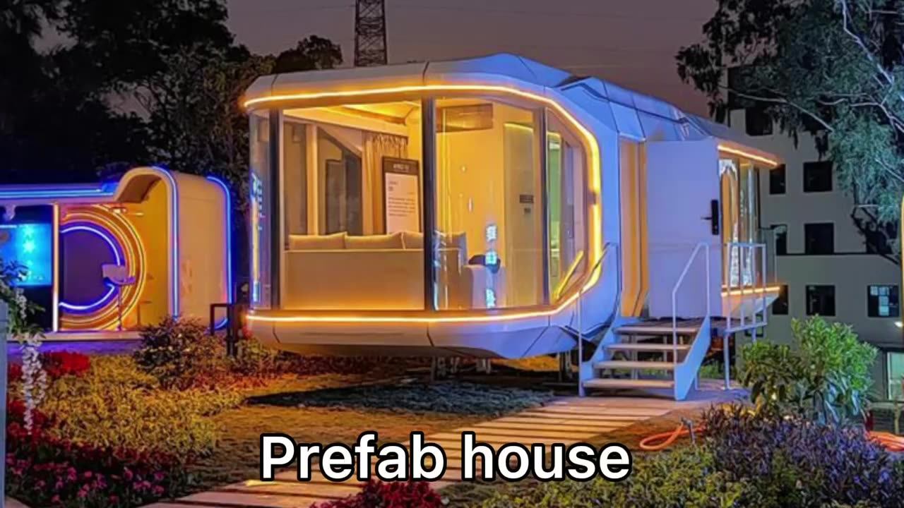 Single Storey Modular Tiny House Mobile House Prefabricated Villas ...