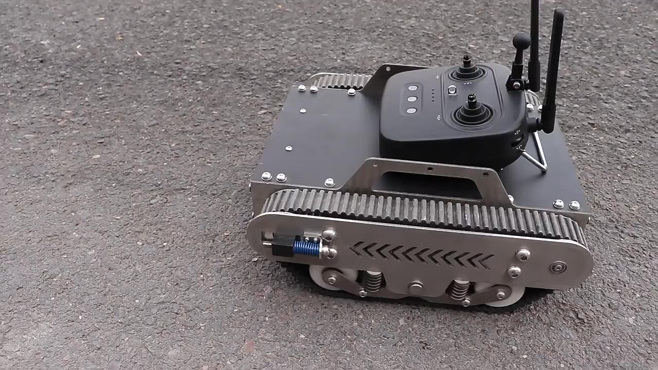 Tins-3 Patrol Rubber Track Robotic Vehicle Electric Tracked Robot ...