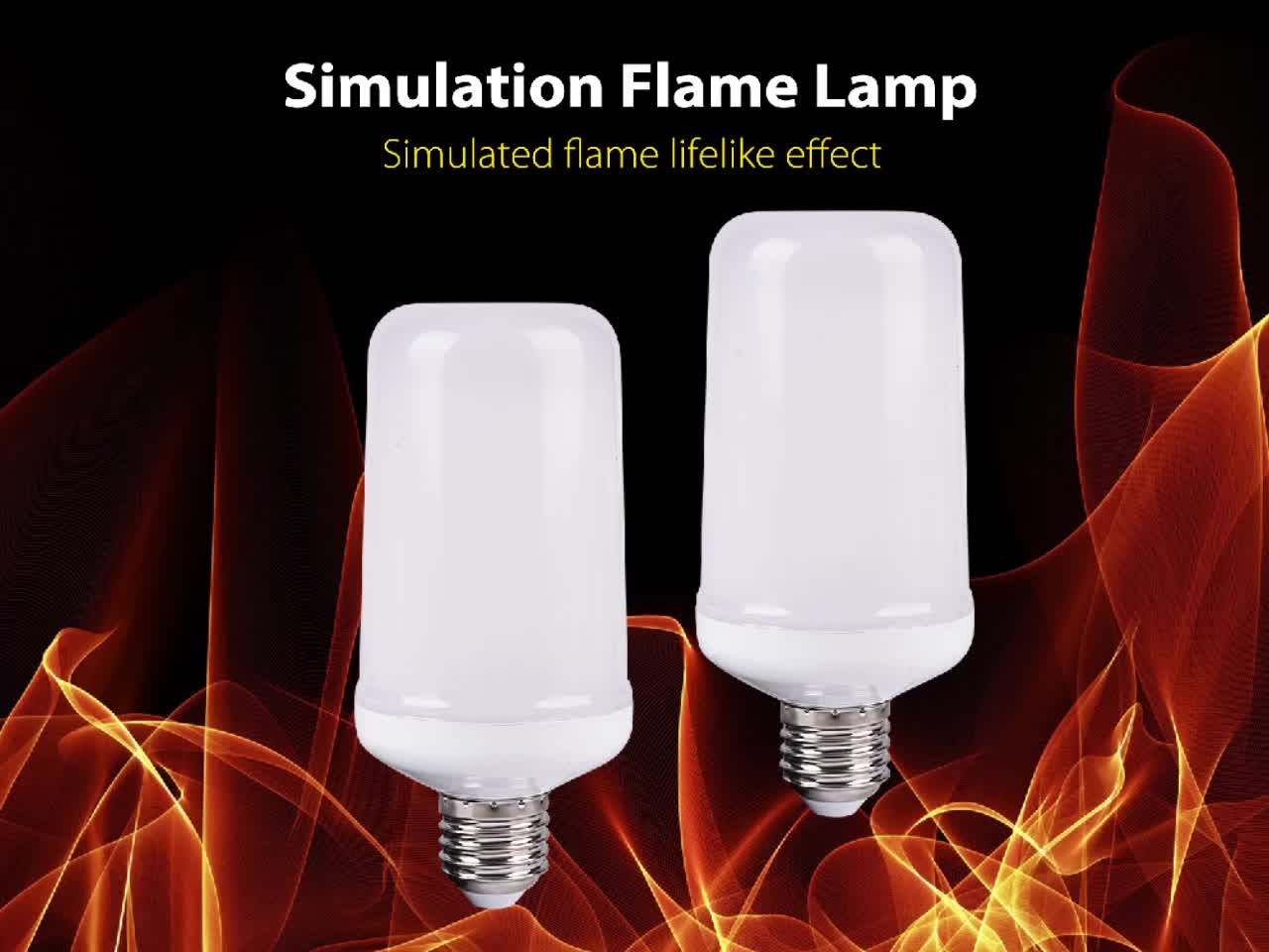 Atmosphere Lighting Simulation Fire Burning Bulbs Led Flicker Flame ...