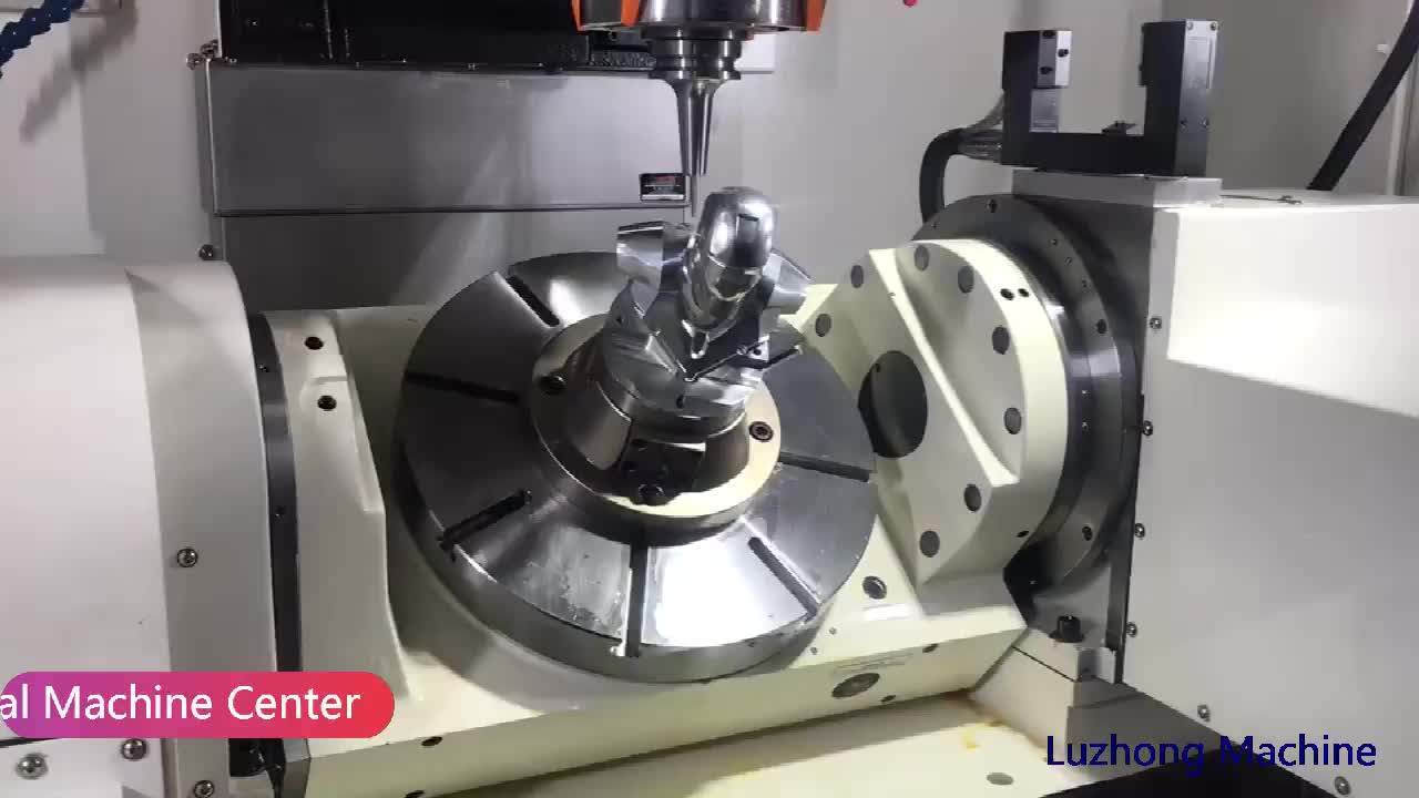 Mini 5 Axis Cnc Milling Machine Vmc-850 Cnc Milling Stainless Steel ...