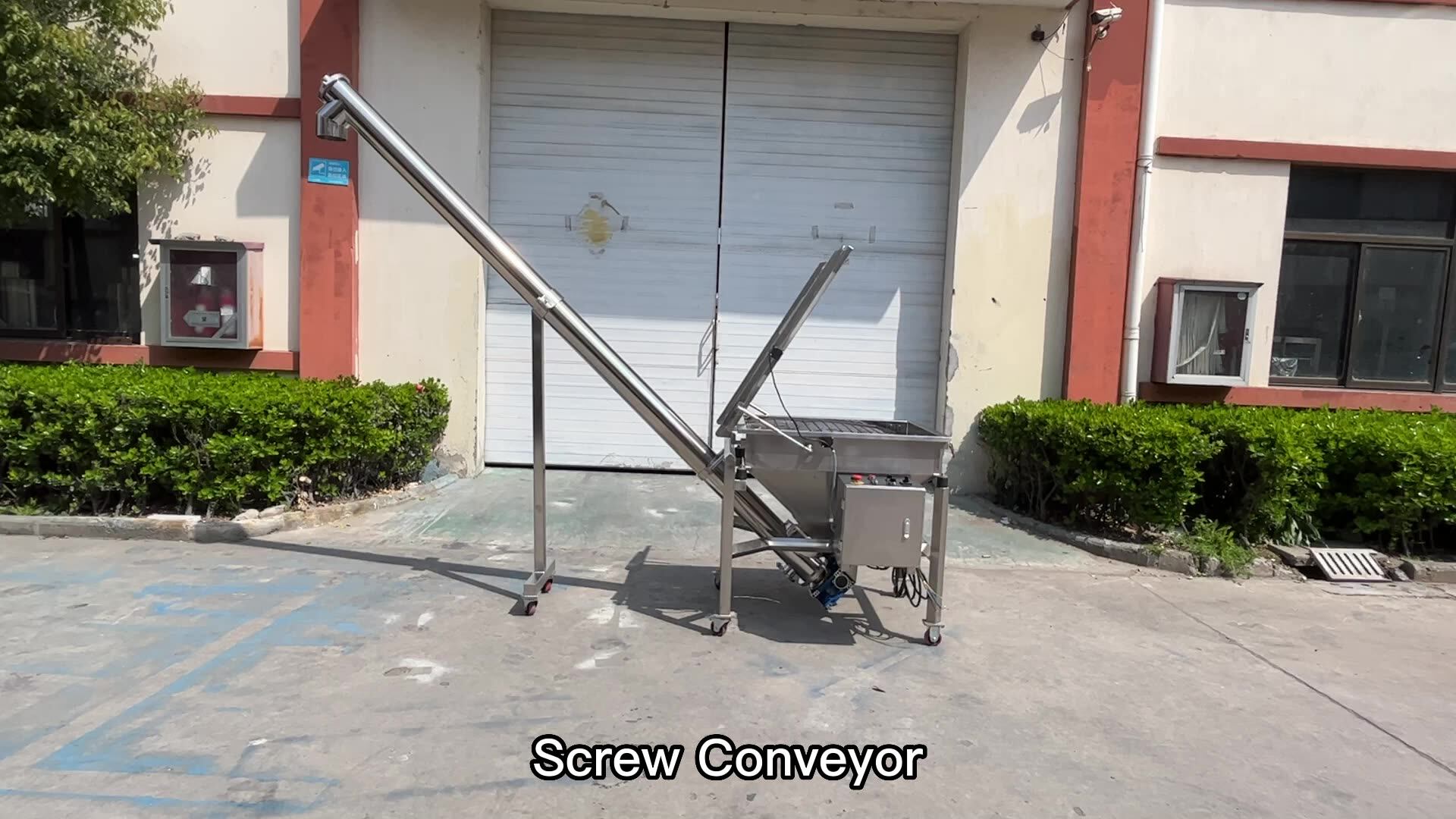 New Design 304 Stainless Steel Flour Sugar Hopper Feeder / Coffee Corn ...