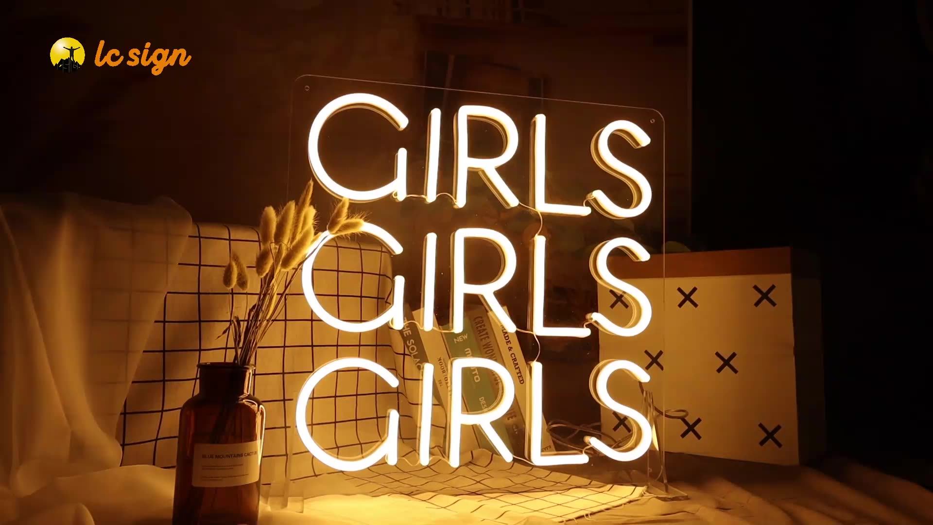 Hot Sell Custom Acrylic Led Rgb Neon Flex Strip 12v Logo Sign Lights ...