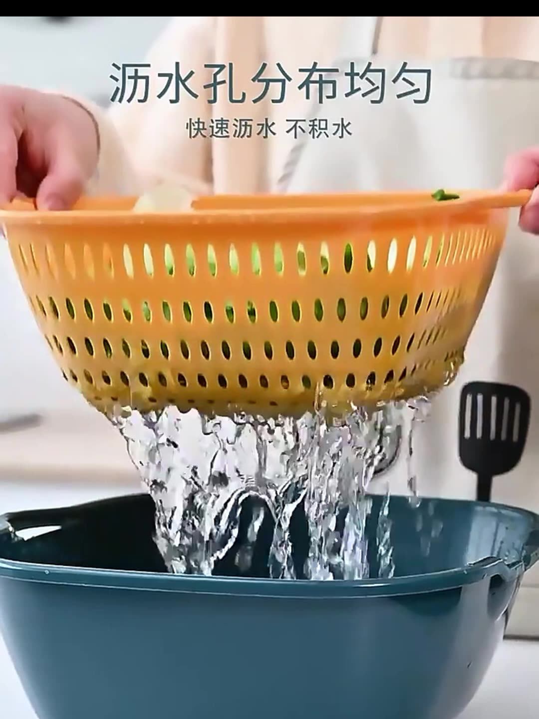 Kitchen Multifunctional Drain Basket For Cleaning,Draining And Storing ...