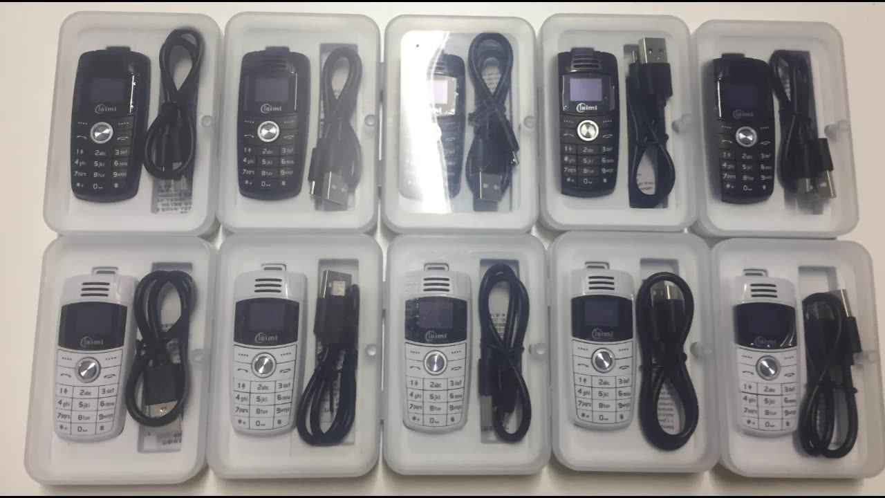 Car Key Phones Flip Phone For X6 Cellphone 1.2'' Super Small Size ...
