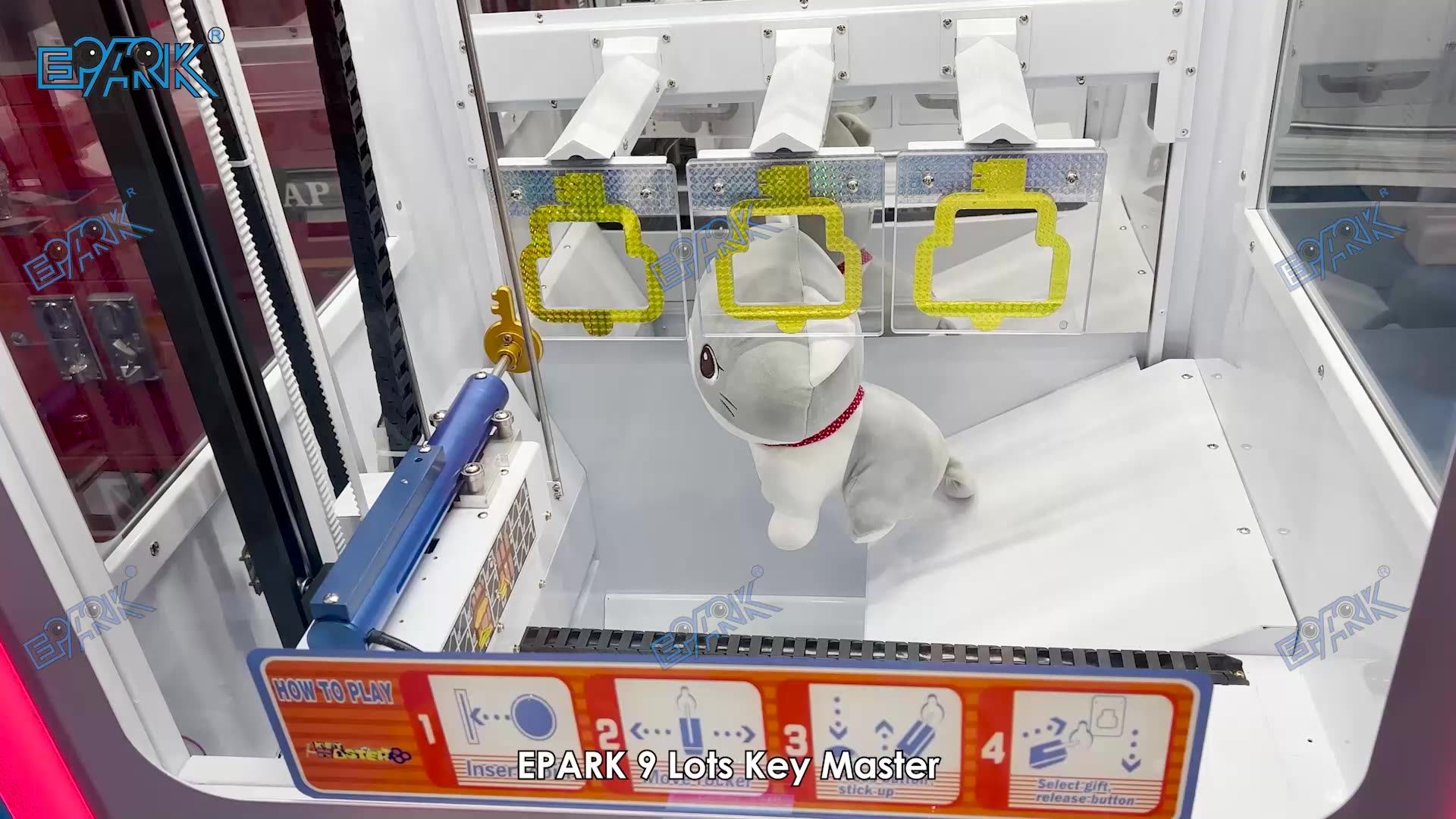 Cash Operated Master Key Vending Machine 9 Lots Keymaster Machine Gift ...