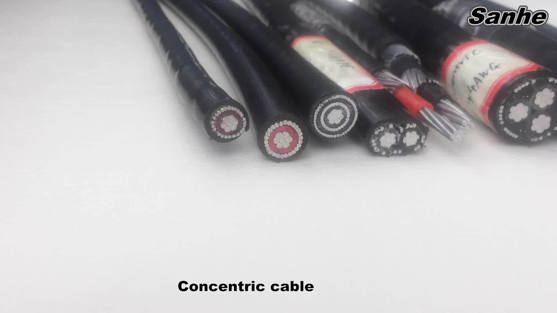 Aluminum 8000 Series Armoured Concentric Cable 3x6 Awg - Buy Aluminum ...