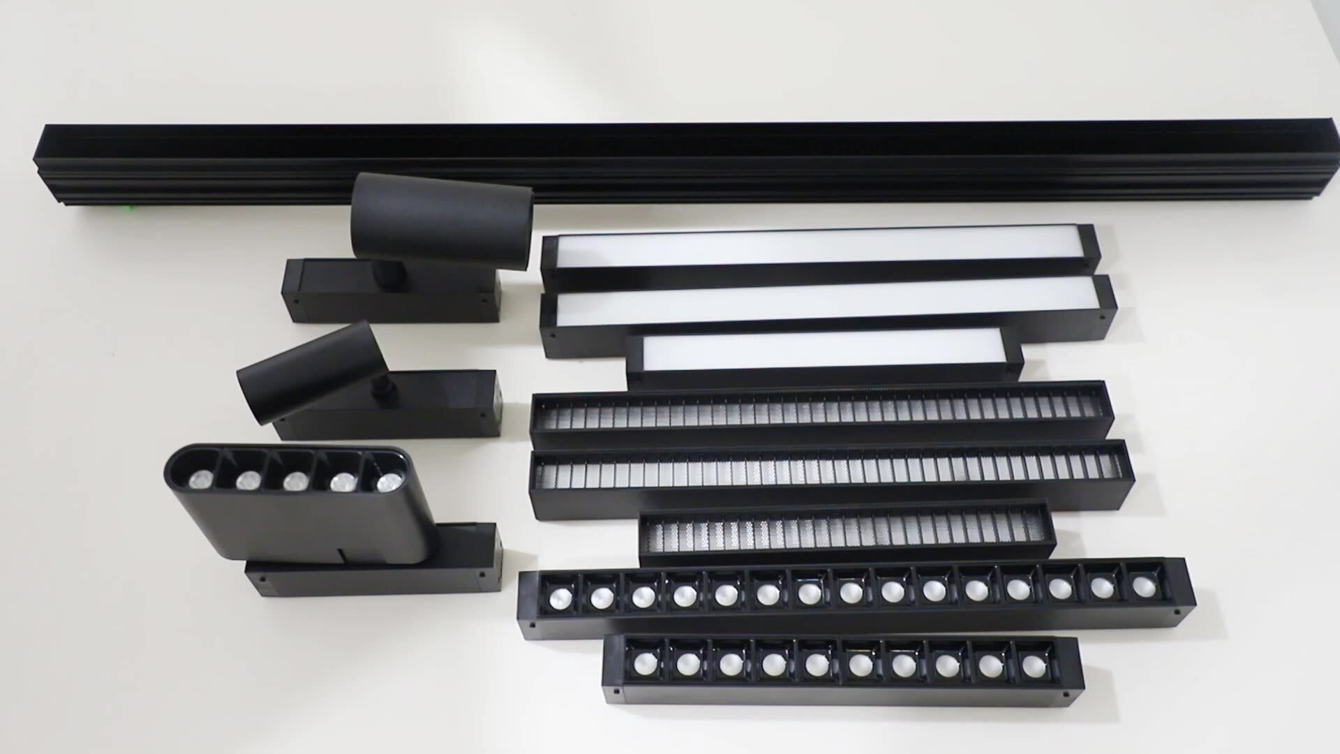 Scon Led Magnetic Tracks Lights System Indoor Lighting Ceiling Wall ...