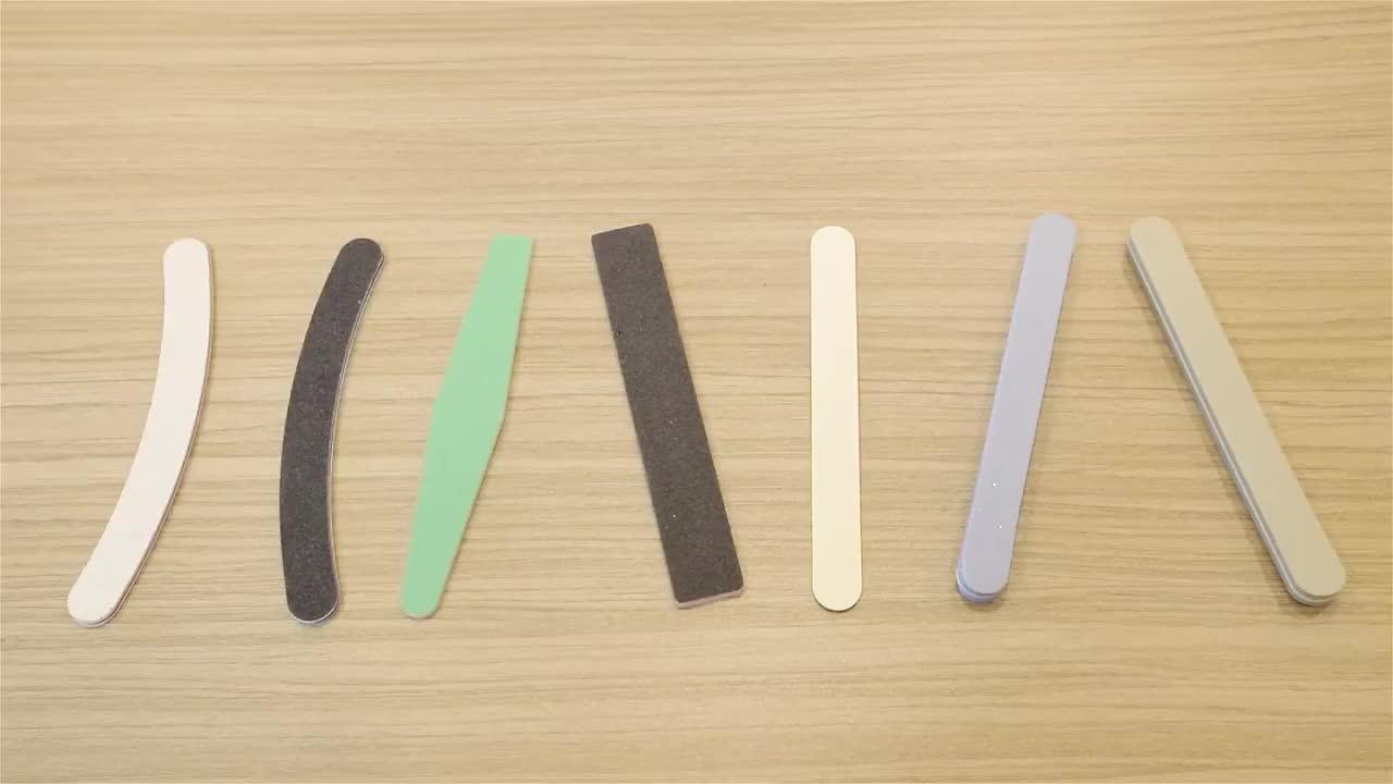 1000pcs/pack 110mm Wood Nail Sticks Nail Art Double Sided Cleaning Nail ...