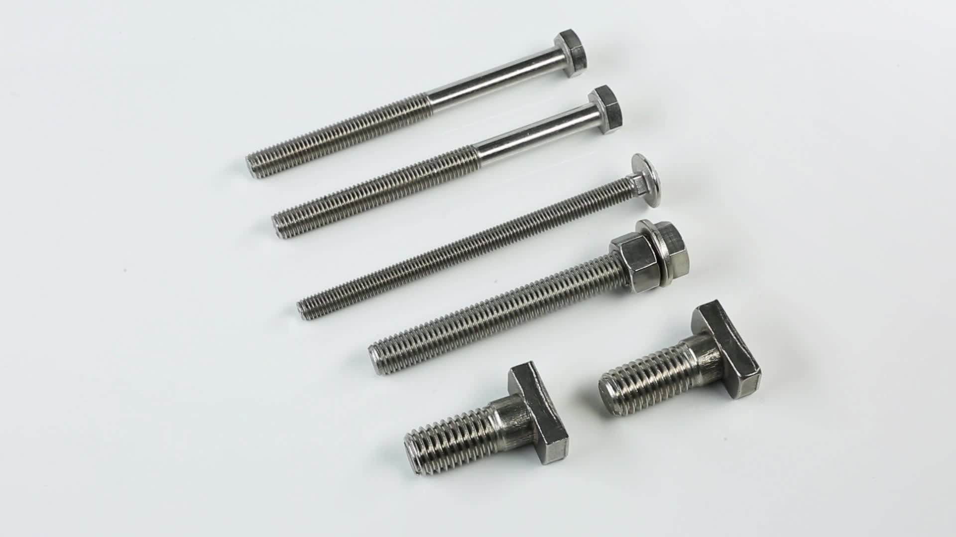 Chinese Fastener Din931 Big Size M36 Stainless Steel A2-70 Hex Hexagon ...