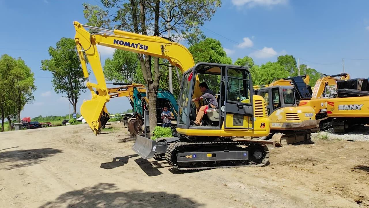 Used Backhoe Komatsu Pc70-8 Second-hand Pc60-7/pc78 Japan Komatsu 7ton ...