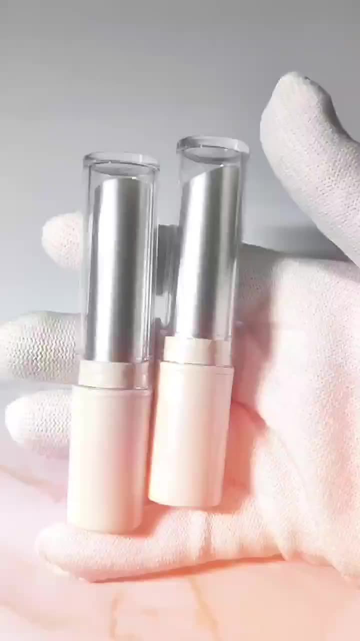 Plastic Tube Packaging Lipstick Tube Lipstick Cylindrical Makeup ...