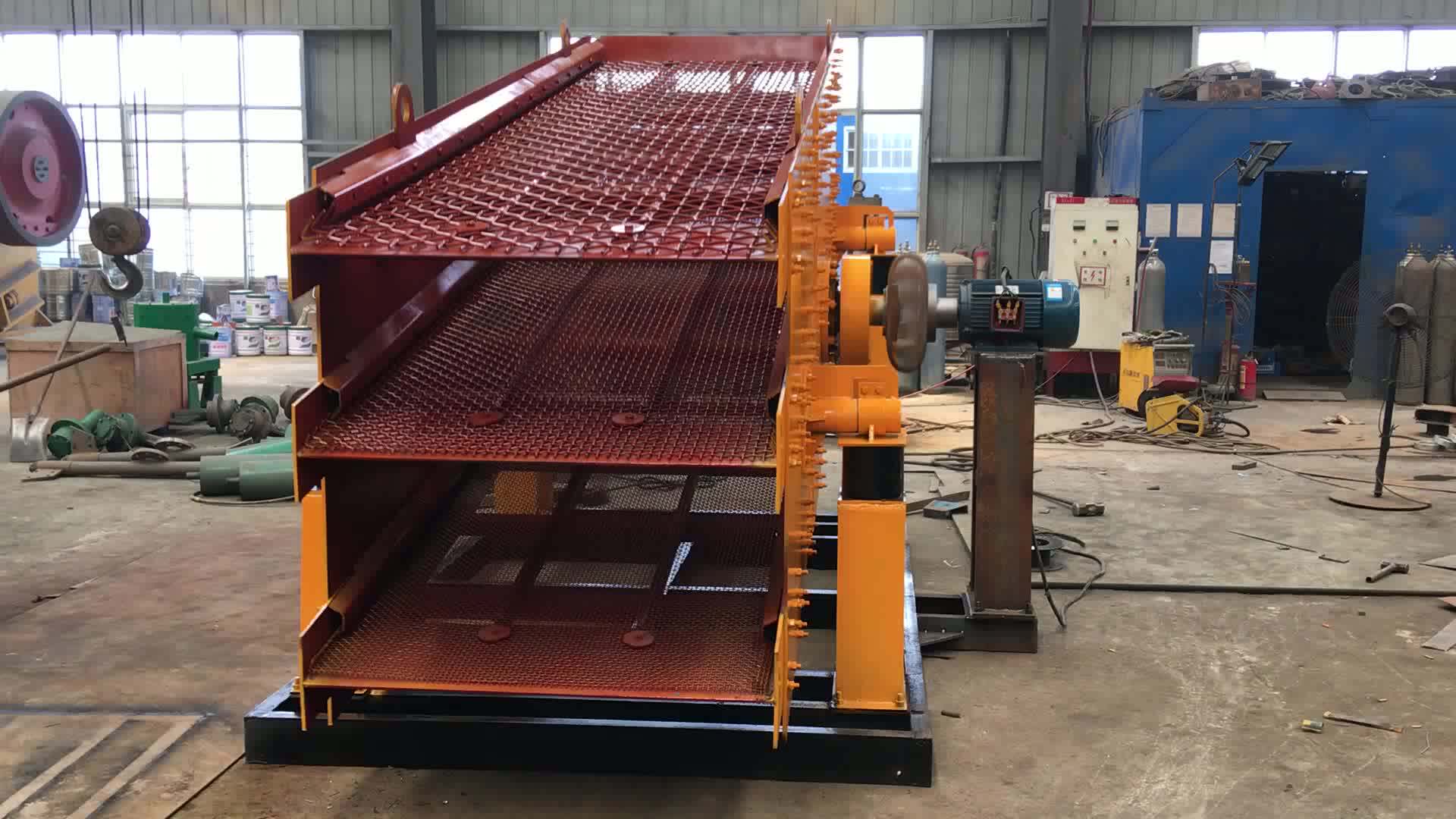 Portable Vibrating Screen 4yk Mobile Circular Vibrating Screen For ...