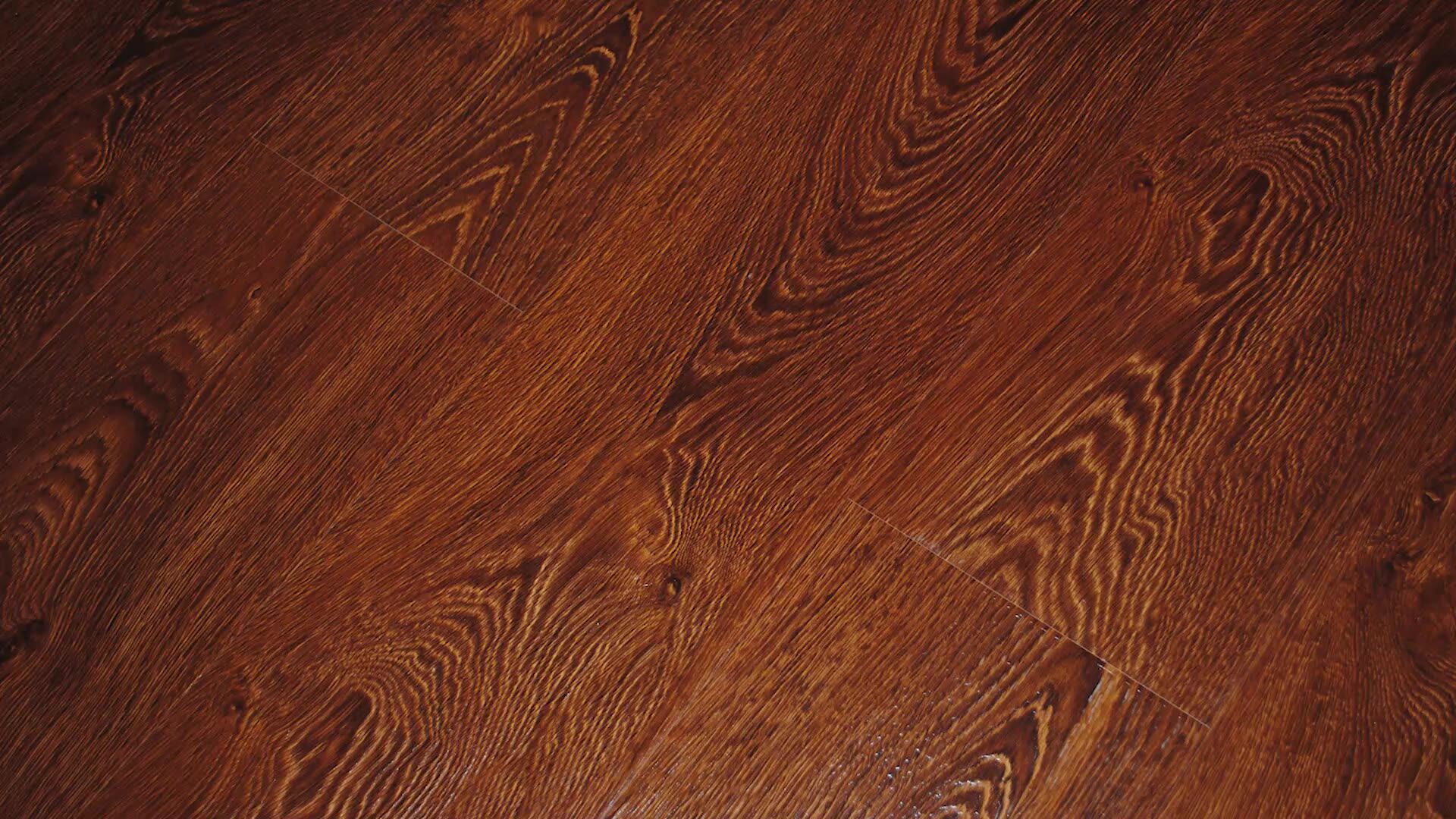 Parquet Oak Wood Laminate Fishbone Flooring German Technology V Groove ...