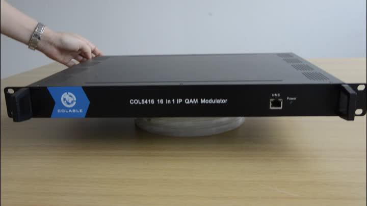 Catv Headend Rf Modulator 16channels Ip Qam Modulator With Multiplexer ...