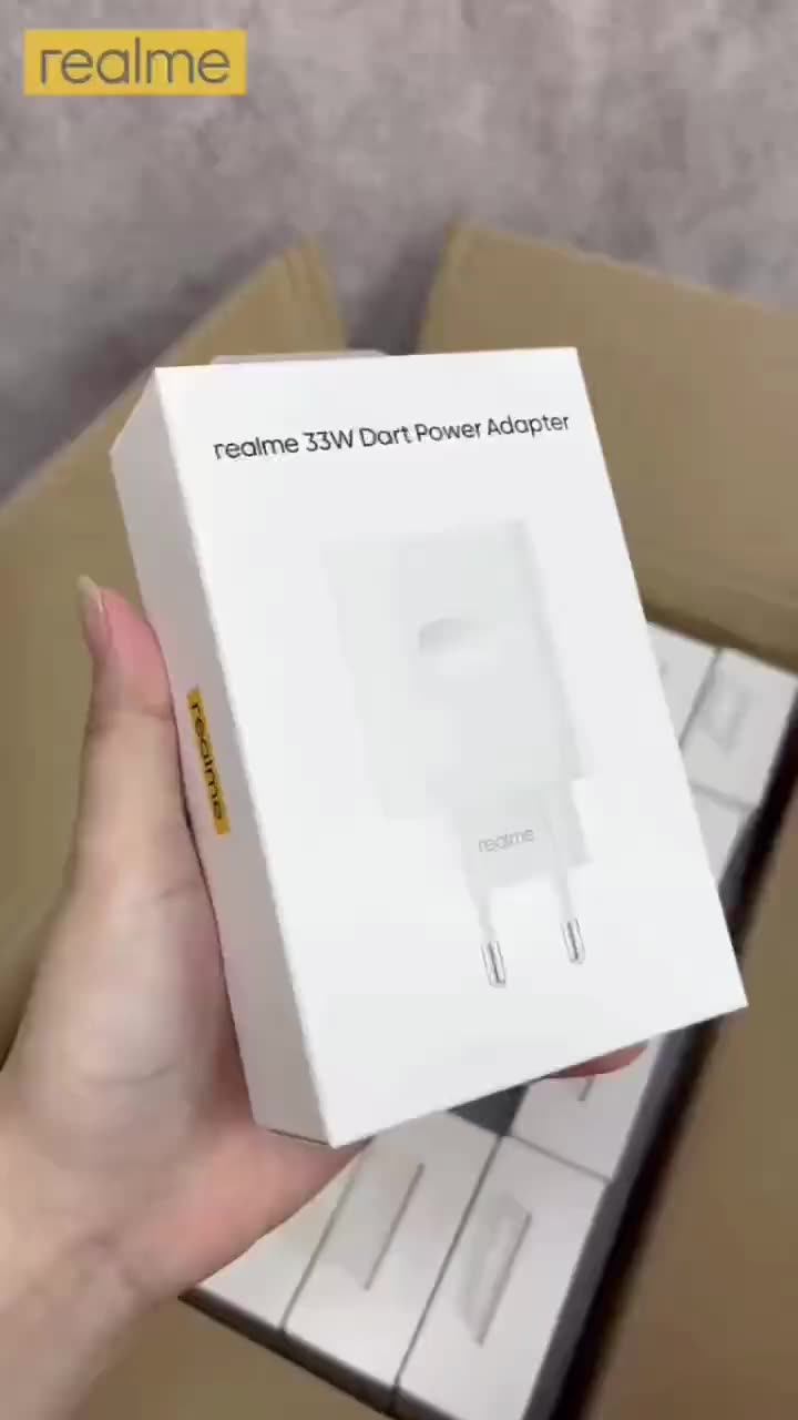 Official Original Eu Plug Realme 33w Power Adapter Qc 33w Fast Charger ...
