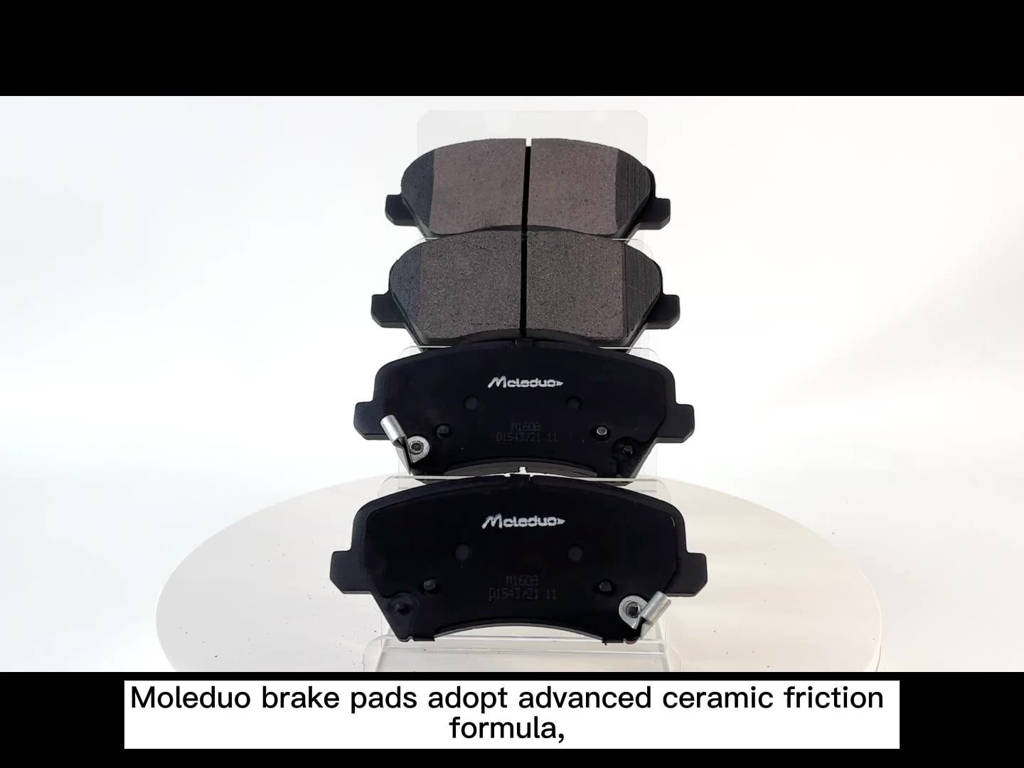M1608 Wholesale Ceramic Hi-q Brake Pad For Hyundai Car D1667 D1828 ...