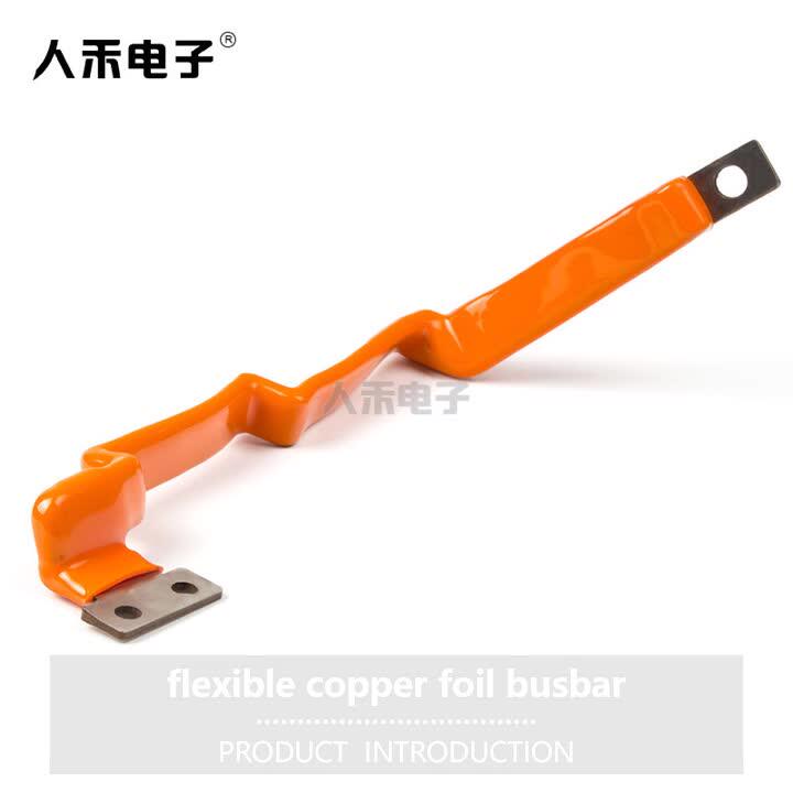 Custom Nickel Plated Flexible Busbar Insulated Copper Bus Bar For ...