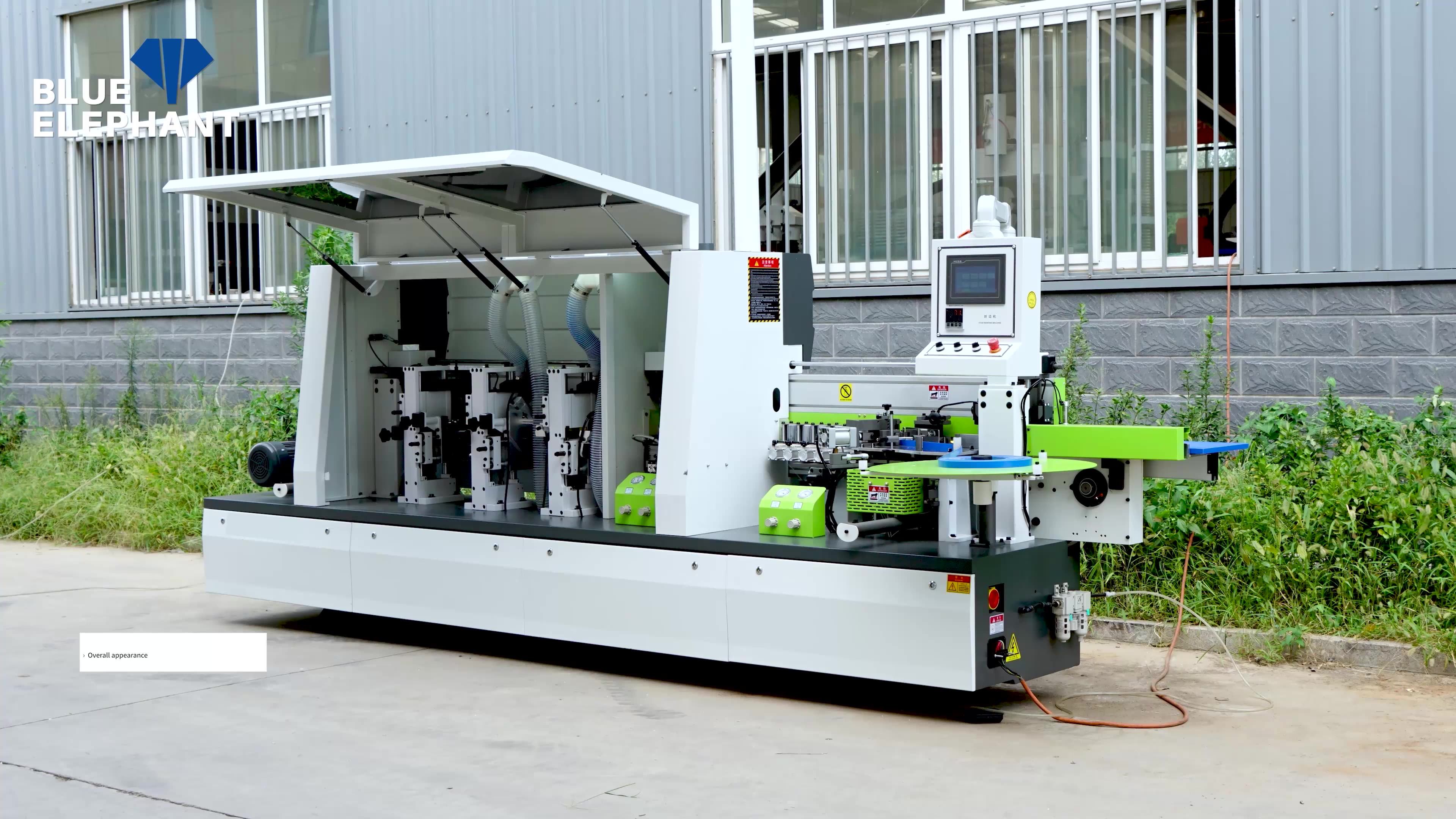 Automatic Pvc Mdf Cnc Edge Banding Machine Board Cutting And Edging ...