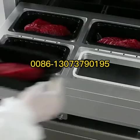 Modified Atmosphere Packaging Map Equipment Fresh Meat Vaccum Trays ...