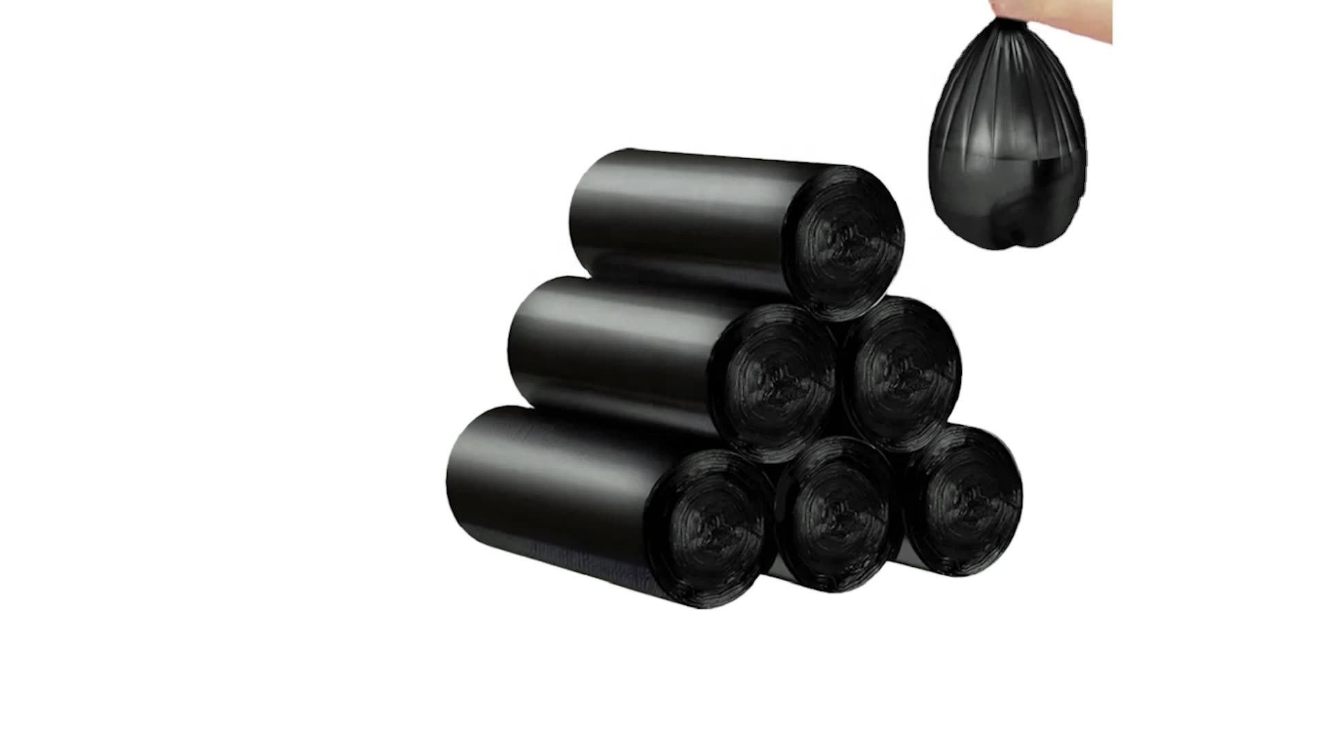 Huasheng Heavy Duty Refuse Sacks Large Size 80l Thicken Black Garbage ...