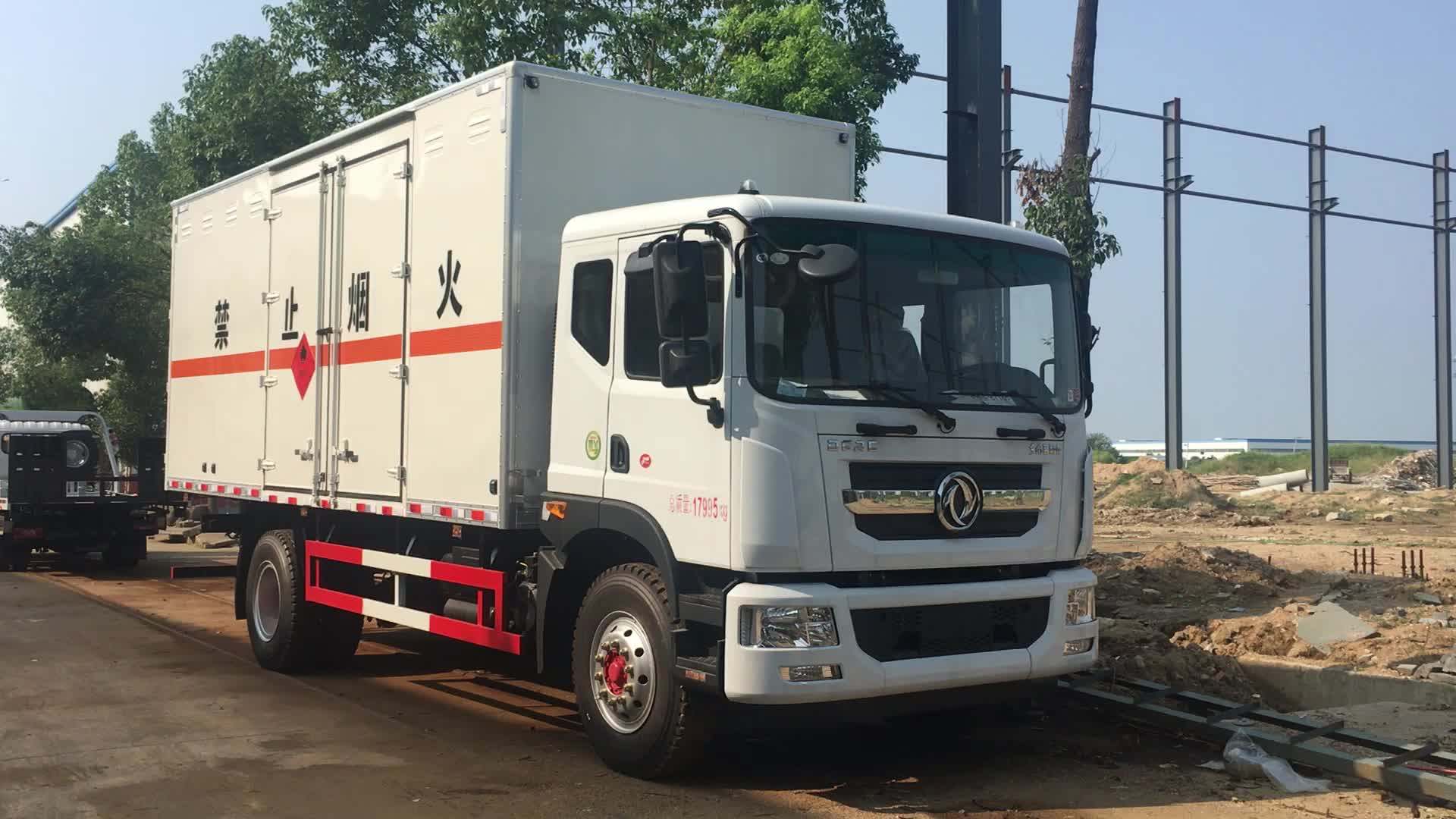 Explosion-proof Vehicle Army Lorrying Hazardous Chemical Van Truck ...