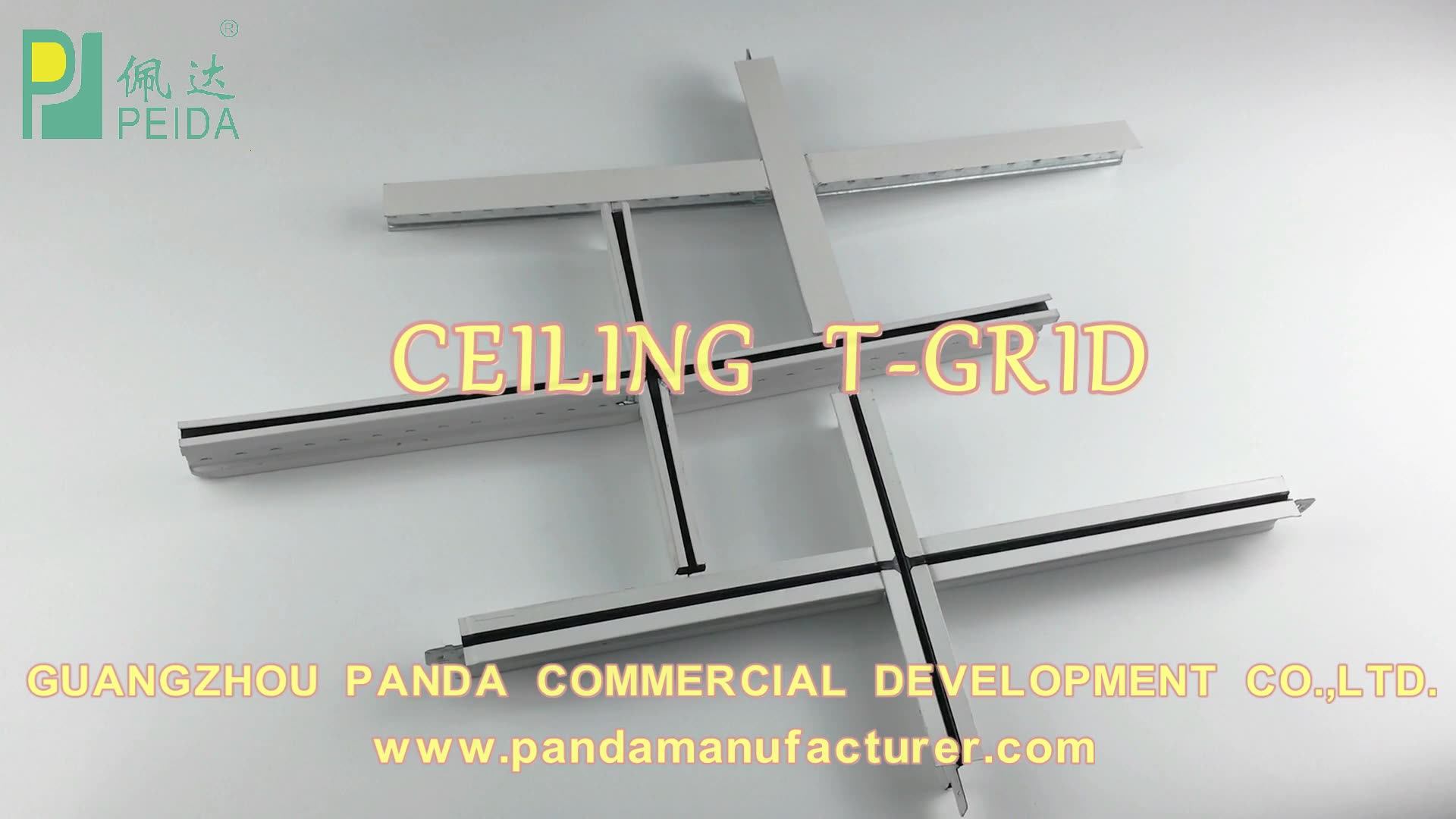 Suspended Ceiling Grid T24 Main Tee Cross Tee - Buy Ceiling Grid T24 ...