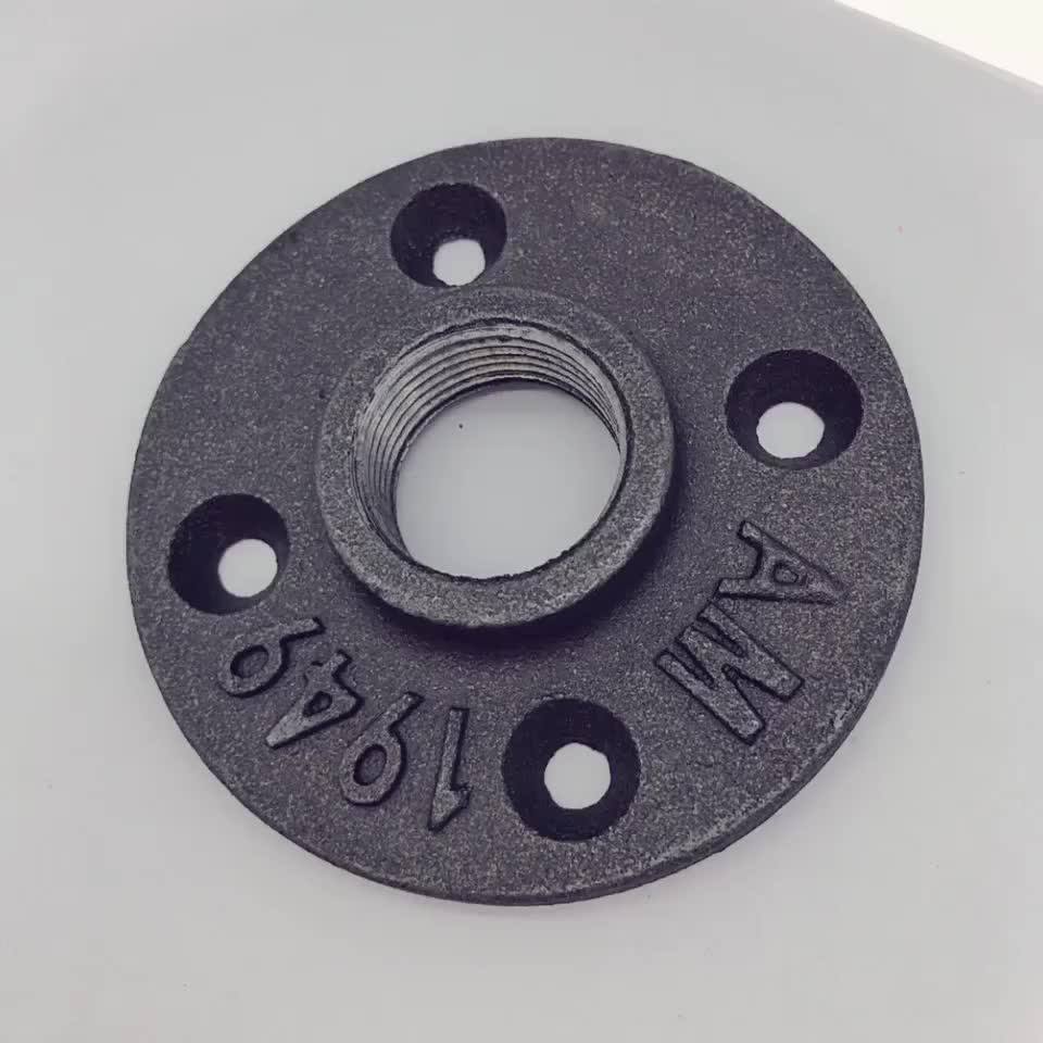 Class 150 Decorative Pipe Flange 3/4 Floor Flange For Industrial Pipe ...