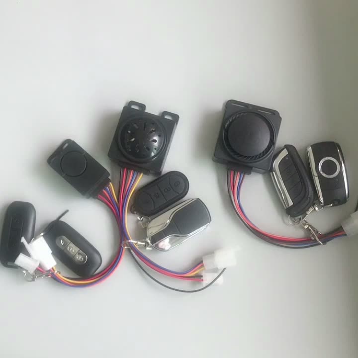 48-72v Rc Electric Scooter Alarm Security System Waterproof 110db Moped ...